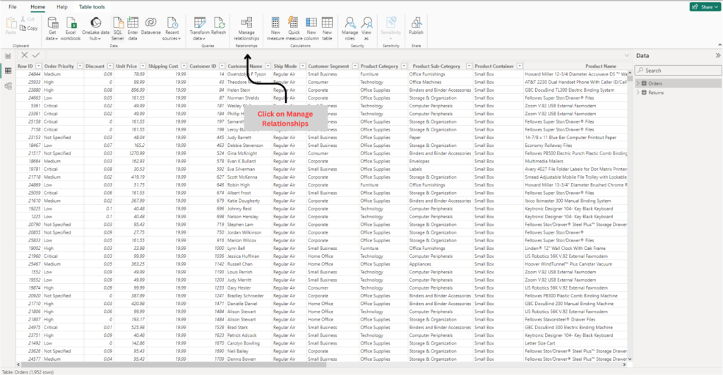 How To Create Relationships Between Datasets In Power Bi